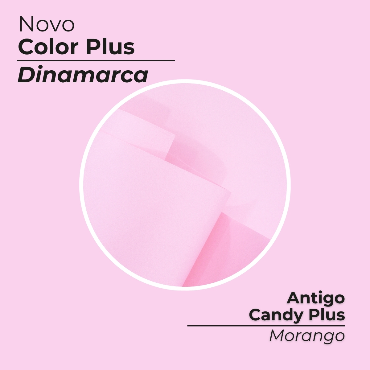 Papel Color Plus Dinamarca (Candy Morango) - Diplomata Papéis